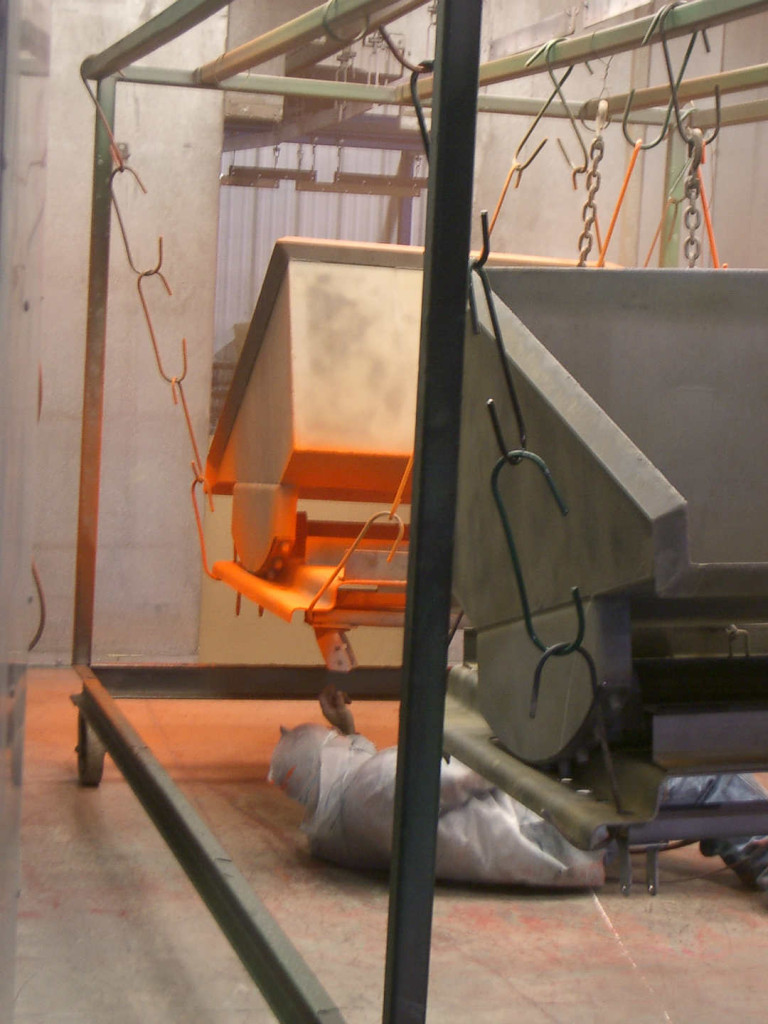 Powder Coating Hoppers - Bow Creek Metal